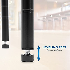 Mount-It! 5 Tier Metal Shelving Unit| - Use As Pantry Shelves, Closet Racks and Shelving or Utility Shelf for Laundry Room | Shelves Height Can be Adjusted -16 inches x 11.25 inches