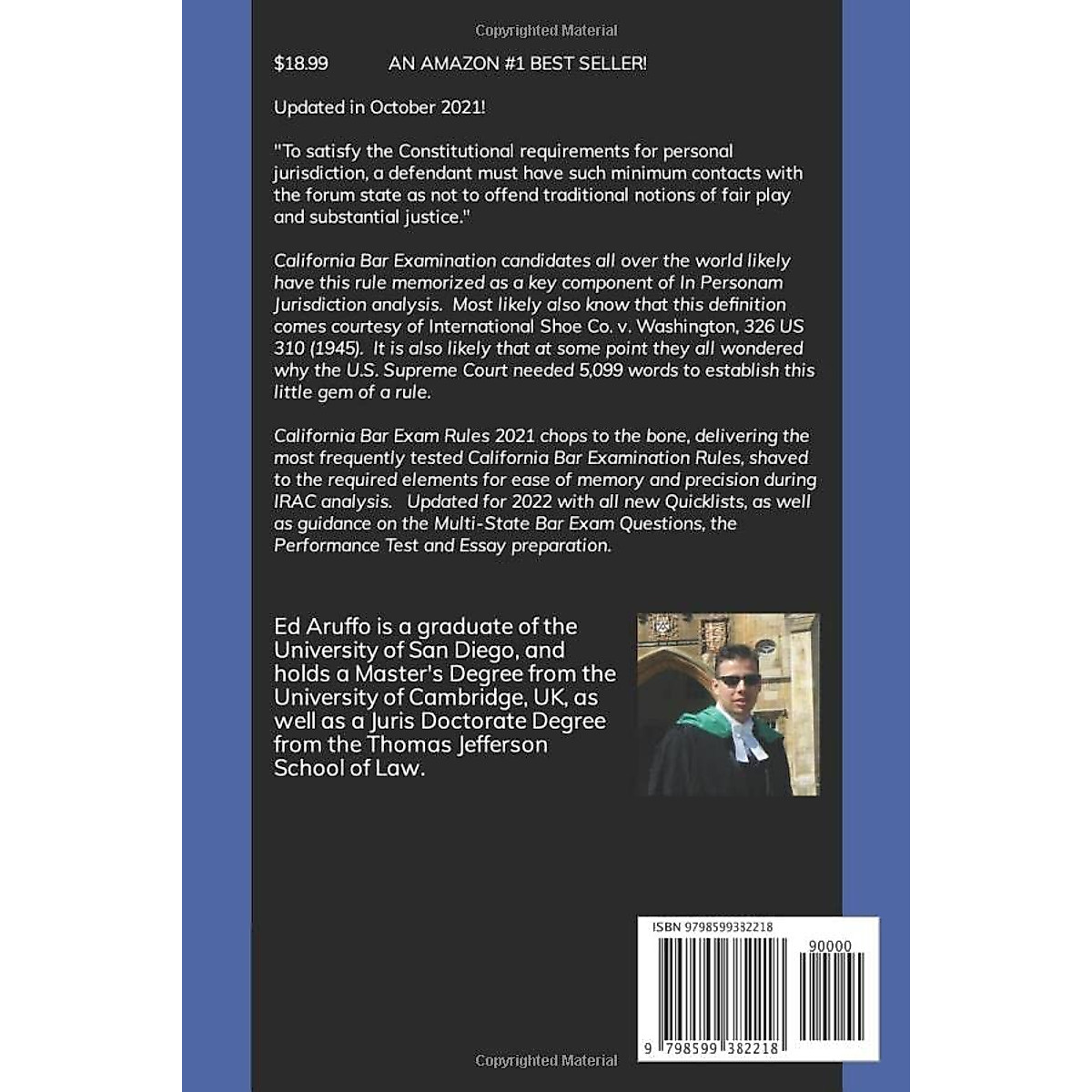 California Bar Exam Rules 2021: Law School or the California Bar Just the Rules