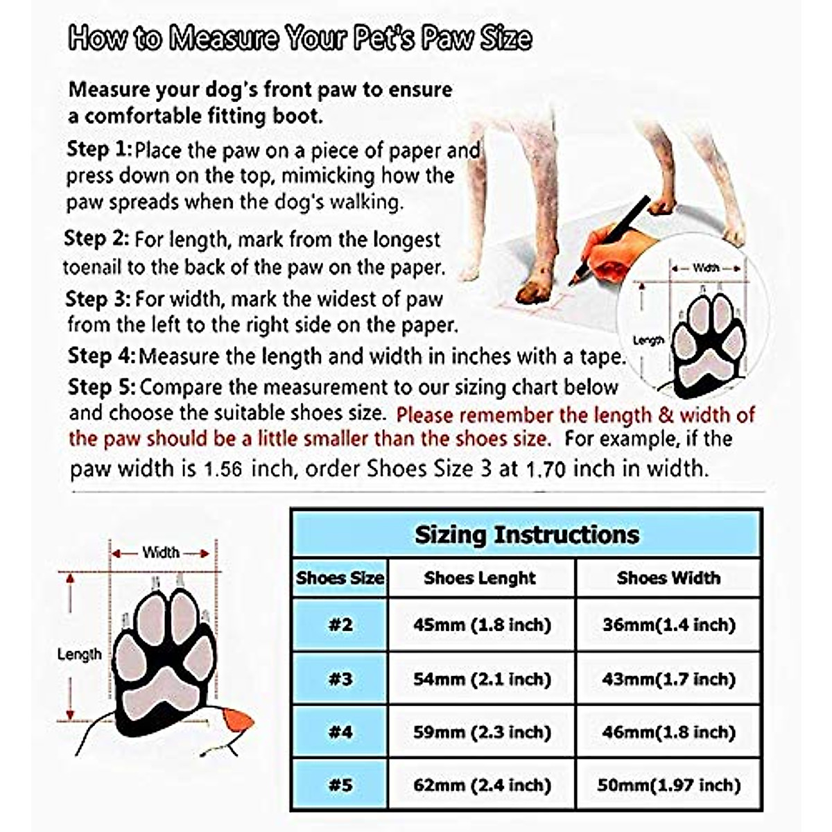 abcGoodefg Pet Dog Shoes Puppy Canvas Sport Sneaker Boots, Outdoor Nonslip Causal Shoes Rubber Sole Soft Cotton Inner Fabric Shoes for Pet Dog (#4(1.732.20), Pink)