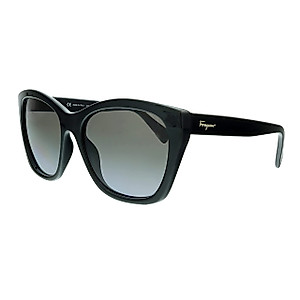Salvatore Ferragamo Grey Gradient Cat Eye Ladies Sunglasses SF957S 001 56
