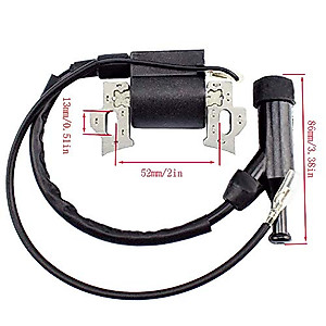 GX160 Ignition Coil, Compatible with Honda Gx110 Gx120, Gx140 Gx160, GX168 Gx200 5.5hp 6.5hp Engine, Generator, Lawn Mower, Replace 30500-ZE1-033 30500-ZE1-063 30500-ZE1-073