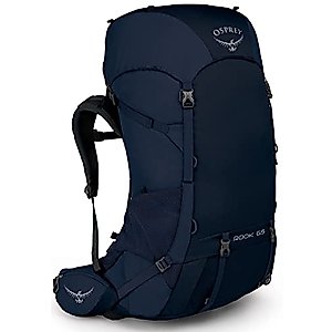 Osprey Rook 50L Men's Backpacking Backpack, Midnight Blue, One Size
