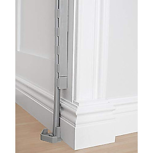 Skip Hop Retractable Mesh Baby Gate, Playview 52-Inch, Grey (Discontinued by Manufacturer)