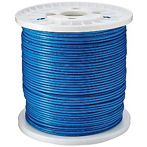 Tripp Lite Cat6 Gigabit Bulk Solid PVC Cable Blue, 1000-ft.(N222-01K-BL)