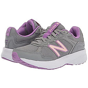 New Balance Women's 460 V3 Running Shoe, Grey/Oyster Pink, 10 Wide