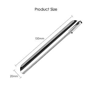 Restaurant Crumb Sweepers for Servers - Waiters, Stainless Steel Table Crumbers for Tablecloth in Restaurants and Homes with Pocket Clip, Durable and Cost-Effective for Quick Cleanup (2 Pack)