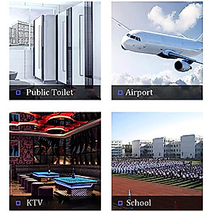 Unique 2-in-1 Automatic Soap Dispenser for Kitchen Sink W/Automatic Hand Senso,Built-in for Wall,Hand Sanitizer Dispenser Wall Mount Liquid Dispenser