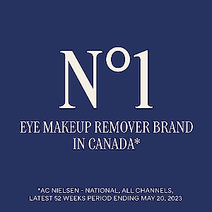 Marcelle Gentle Eye Make-Up Remover Pads, Sensitive Eyes, Waterproof Makeup Removal, Hypoallergenic, Fragrance-Free, Paraben-Free, Alcohol-Free, Cruelty-Free, 85 Pads