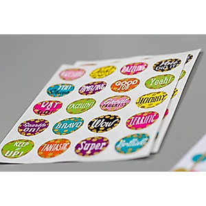 Confetti Words to Inspire Planner Stickers