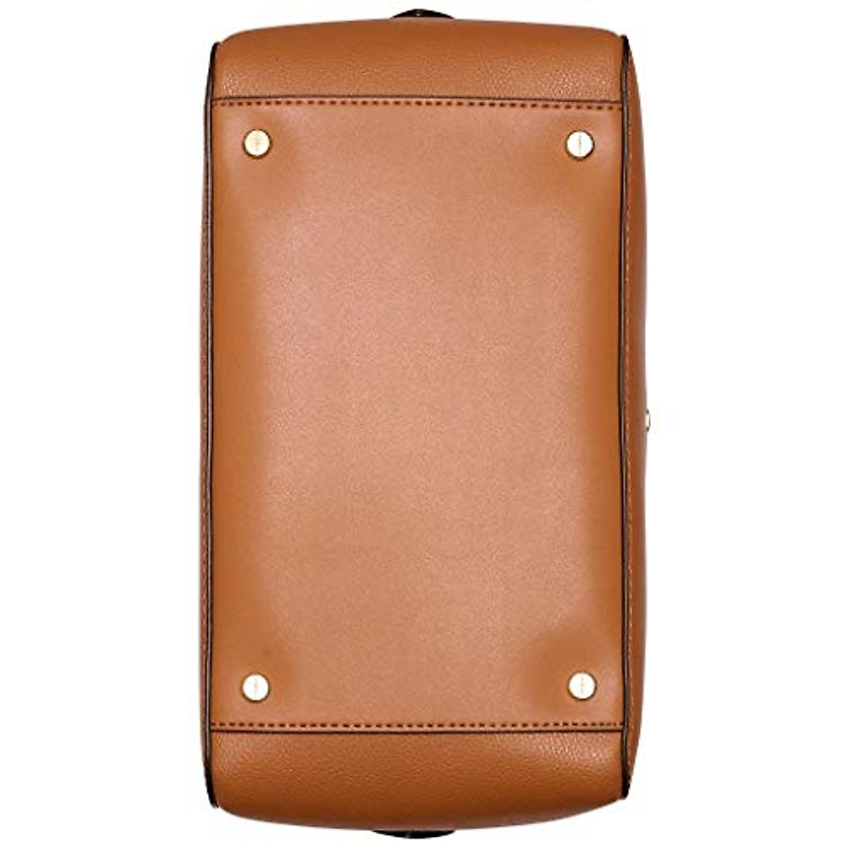 Calvin Klein Sophia Micro Pebble Leather Satchel, Caramel