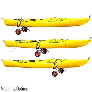 Rage Powersports Elevate Outdoor KC-Dolly Portable Folding Kayak or Canoe Dolly Cart