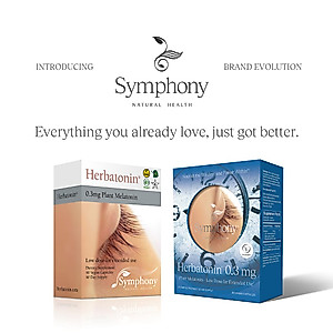 Herbatonin 0.3mg – The First Phyto-Melatonin (Natural Plant Melatonin) – 180 Vegan Capsules (180 Day Supply) Low Dose, Natural Sleep Aid and Circadian Rhythm Support…