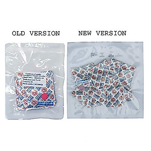 FreshUS 300cc Oxygen Absorber(10 individual pack of 10 Packets, Total 100 Packets) - Long Term Food Storage (100, 300 CC)