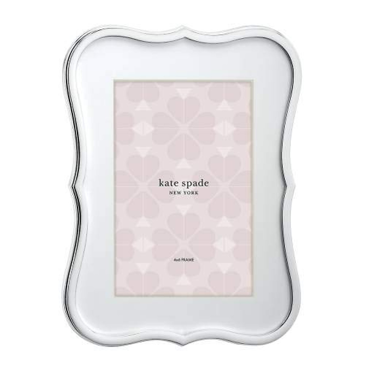 Kate Spade New York Crown Point 4" X 6" Frame, 1.20 LB, Silver