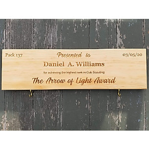 Arrow of light award, Arrow of light plaque, crossover ceremony