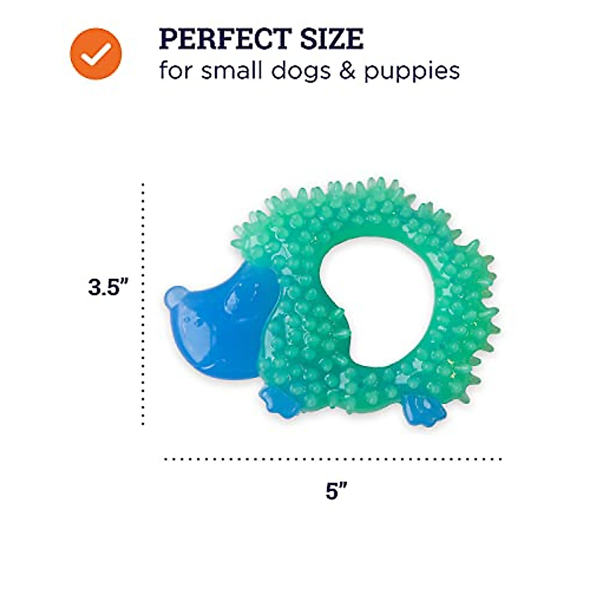 Petstages Cutie Chewies Hedgehog Dog Chew Toy