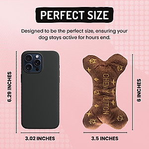 Dog Diggin Designs Runway Pup Collection | Unique Squeaky Plush Dog Toys – Prêt-à-Porter Dog Bones, Balls & More