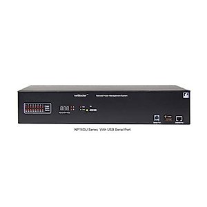 Synaccess netBooter NP-1601DU Remote Switched and Metered PDU with 16 Power Outlets, 120V/30A. Control Power via Web, Telnet, or USB