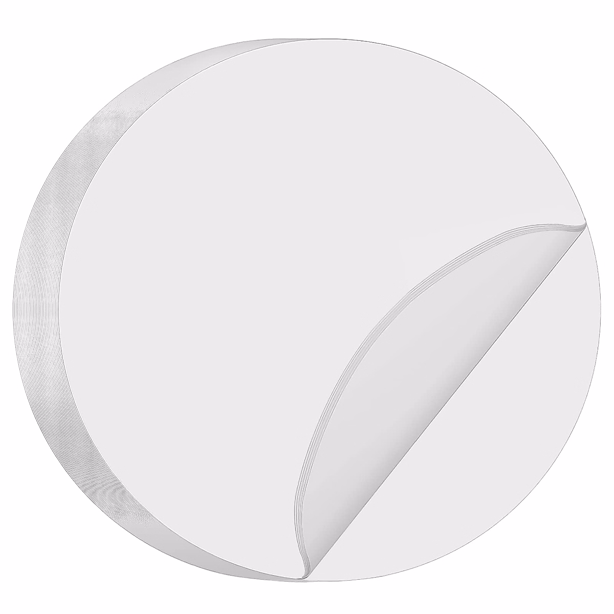 MOTZU 144 Pack 8 inch Air Fryer Lining, Bamboo Steamer Liner, Pre-Cut Non-Stick Parchment Paper Round Sheets for Separating Frozen Patty, Steaming Basket, Baking, Cooking Fried Food, Tortilla Press
