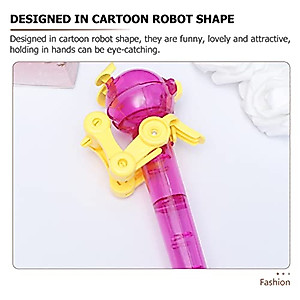 jojofuny Kids Toys Kids Toys Kids Toys Kids Toys 4Pcs Lollipop Holder Toy, Ups Lollipops Holder, Lollipop Robot, Party Favors for Kids Girls Boys Robot Toys Robot Toys Robot Toys Robot Toys