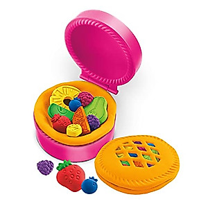 Cra-Z-Art Softee Dough Scented Fruit Frenzy Playset, Modeling Dough Play Toy for Kids Ages 3 and up