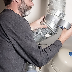 Prenesa Duct Tape Heavy Duty Waterproof - 1.88" Wide x 35Yards Adhesive Weatherproof Flexible Multi Use Duct Tape Ideal for Pipe/Sealing/Metal Repair/Insulation, 1 Roll