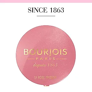 Bourjois Blush for Women, 54 Rose Frisson, 0.08 Ounce