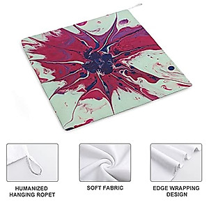 Lurnise Hand Towel Watercolor Hand Towels Dish Towel Lanyard Design for Bathroom Kitchen Sports