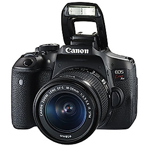 Canon DSLR camera EOS Kiss X8i lens kit EF-S18-55mm F3.5-5.6 IS STM comes KISSX8I-1855ISSTMLK [International Version, No Warranty]