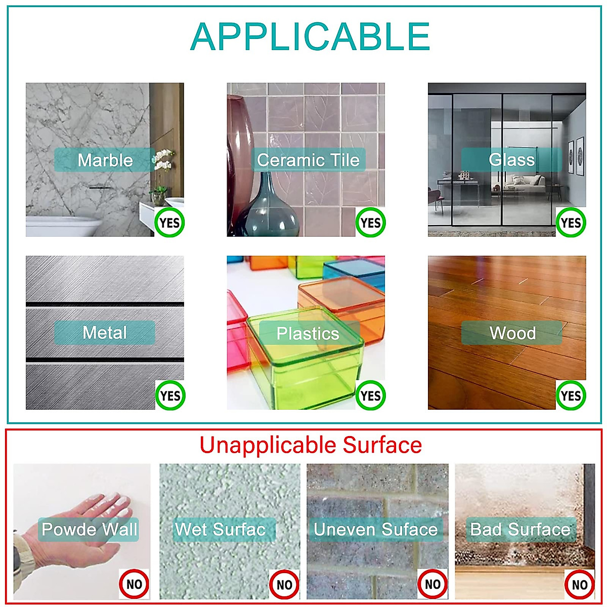 SHANDERBAR Nano Double Sided Tape Heavy Duty, Multipurpose Removable Mounting Adhesive Grip Tape,Washable Sticky Strong Wall Tape Strips Transparent Tape Poster Carpet Tape for Paste Items,Household