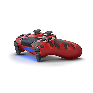 DualShock 4 Wireless Controller for PlayStation 4 - Red Camo (Renewed)