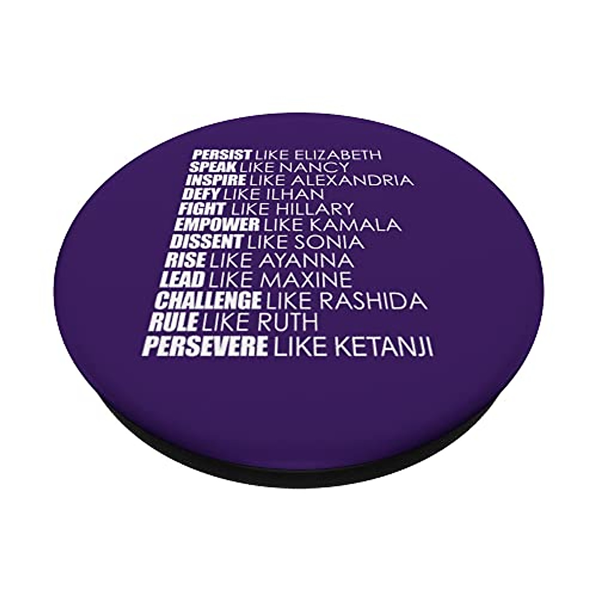 PERSIST LIKE ELIZABETH RULE RUTH PERSEVERE KETANJI KBJ Meme PopSockets Swappable PopGrip