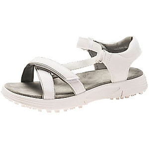 TGW Women's Casual Golf Sandals White Medium 9