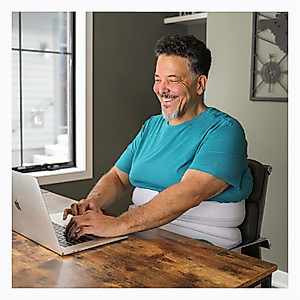 BraceAbility Plus Size Bariatric Abdominal Stomach Binder - Belly Support Band Wrap for Big Men or Women, Obesity Girdle Belt for Post Surgery Recovery, Hernia Treatment and Tummy Waist Compression (3X-Large)