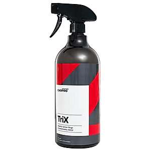 CARPRO TriX Tar & Iron Remover - Wheel Cleaner & Tar Remover for Cars - Combines CARPRO IronX and TarX, Strong Degreaser and Iron Remover - 1 Liter (34oz)