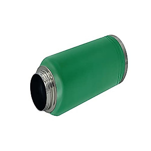 Personalized Bottle 20 oz with Straw Green Custom Laser Engraved Stainless Steel Vacuum Insulated Sport Bottle with Name