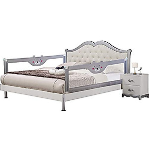 Bed Rail for Toddlers Extra Long Bed Rail for Queen King CL-King, Twin XL, Full XL Bed Mattress Guard Bed Railing Safety Guard Rail Bed Bumper Bed Fence Sleep Rails Extra Tall 78.7" one Side