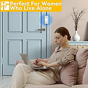 2 Pack Home Security Door Lock Withstand 800 lbs for Inward Swinging Door,Door Reinforcement Lock with 8 Screws to Prevent Unauthorized Entry,Extra Security Door Locks for Home Security and Privacy