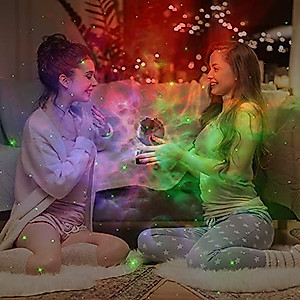 SHJQJJLBCQ Galaxy Projector, Astronaut Light Projector, Star Projector, Kids Night Light, Projector Lights for Bedroom, Adult Playroom,Ceiling, Room Decoration