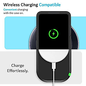 TUDIA DualShield Designed for Motorola Edge 5G UW Case/Moto Edge 2021 Case, [Merge] Shockproof Military Grade Slim Heavy Duty Tough Dual Layer Protection for Moto Edge 5G UW Case - Indigo Blue