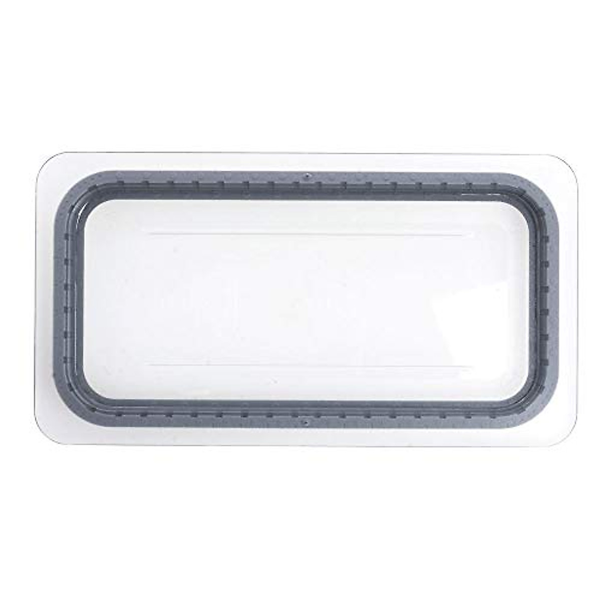 Cambro 30CWGL135 Clear Camwear 1/3 Size Food Pan GripLid