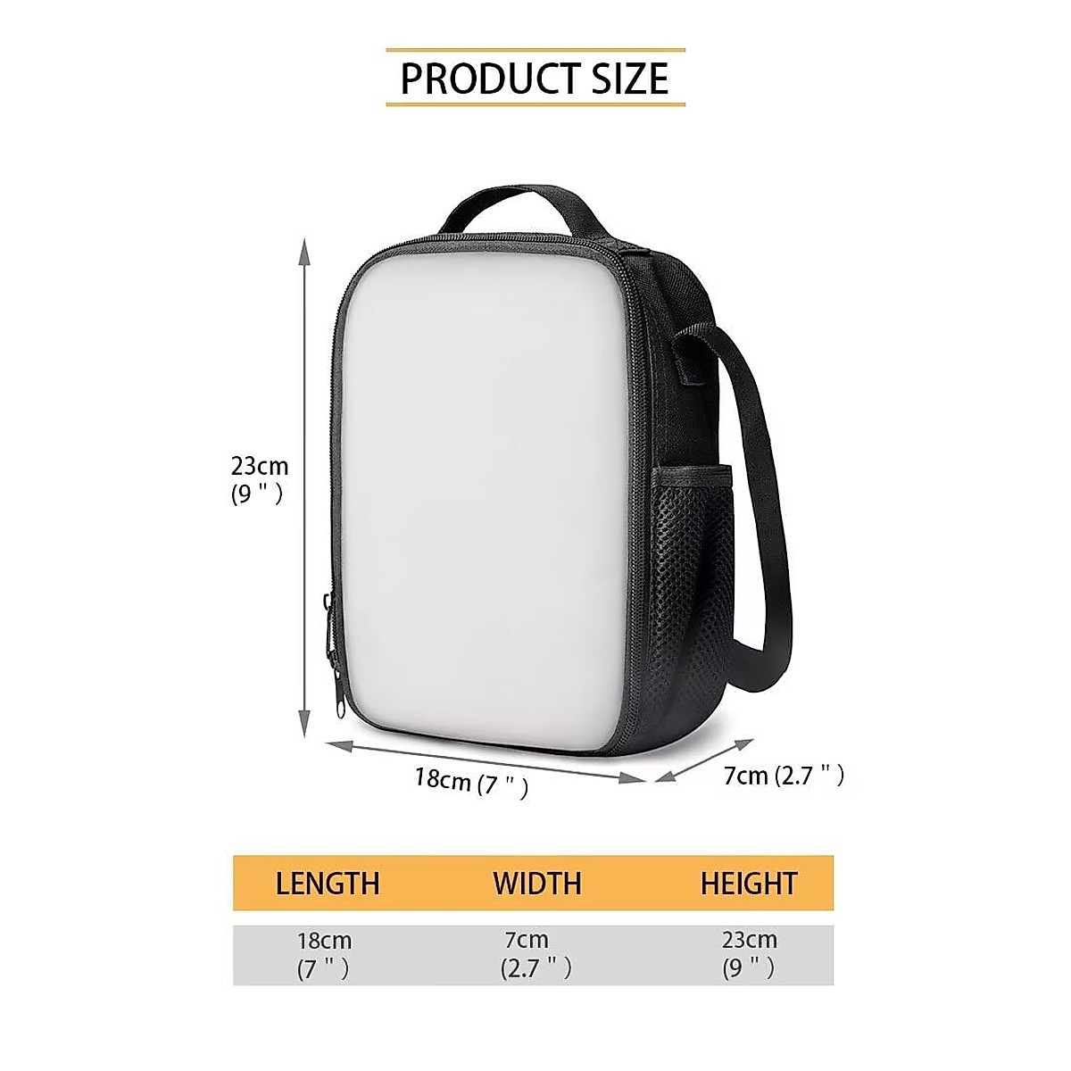 doginthehole Blue Butterfly Printed School Bag One Set Backpack+Lunch Bag+Pencil Bag, Fashion Bookbag for Kids Girls