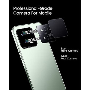 Echoamo M13 Pro 5G Unlocked Cell Phone - 6.8" FHD+Display 5G/4G Android Smartphone,Dual SIM,64MP+13MP+8MP Triple Camera, 5800mAh Battery - 4GB+128GB