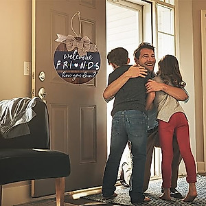 Welcome Sign for Front Door,Funny TV Show Merchandise,TV Show Gifts,Wooden Sign Front Porch Decor,Mothers Day Gifts for Mom Grandma Wife BestFriend