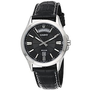 Casio Classic Watch, Black, Black, Strap