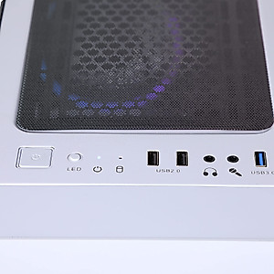 CLX Set Gaming Desktop - AMD Ryzen 9 5900X 3.7GHz 12-Core Processor, 16GB DDR4 Memory, GeForce RTX 3060 12GB GDDR6 Graphics, 500GB SSD, 3TB HDD, WiFi, Windows 11 Home 64-bit,White