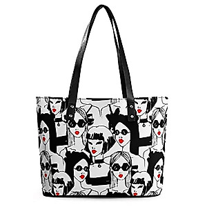 Womens Handbag Girls Leather Tote Bag Top Handle Satchel Bags For Lady