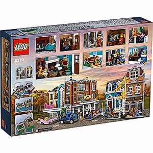 LEGO Creator Expert Bookshop 10270 Modular Building Kit, Big Set and Collectors Toy for Adults, (2,504 Pieces)
