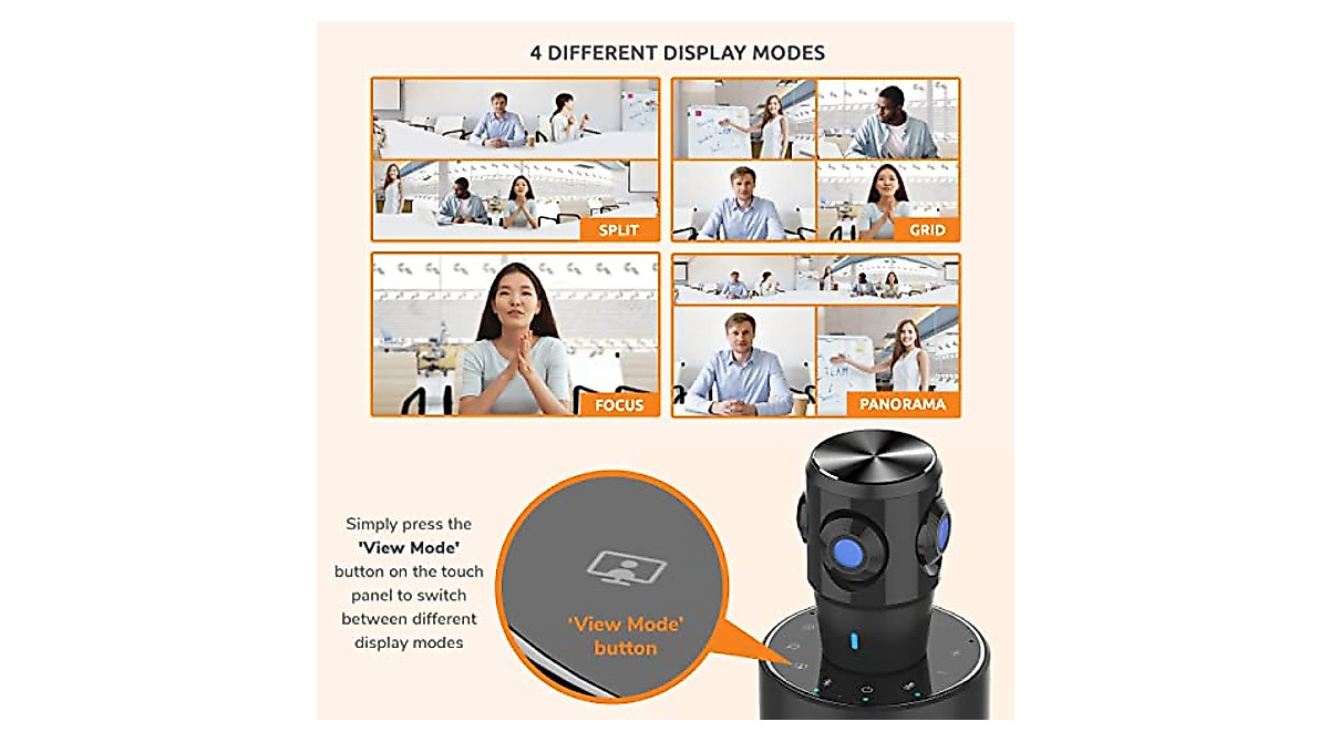 TOUCAN 360 Video Conference Camera System - AI Powered