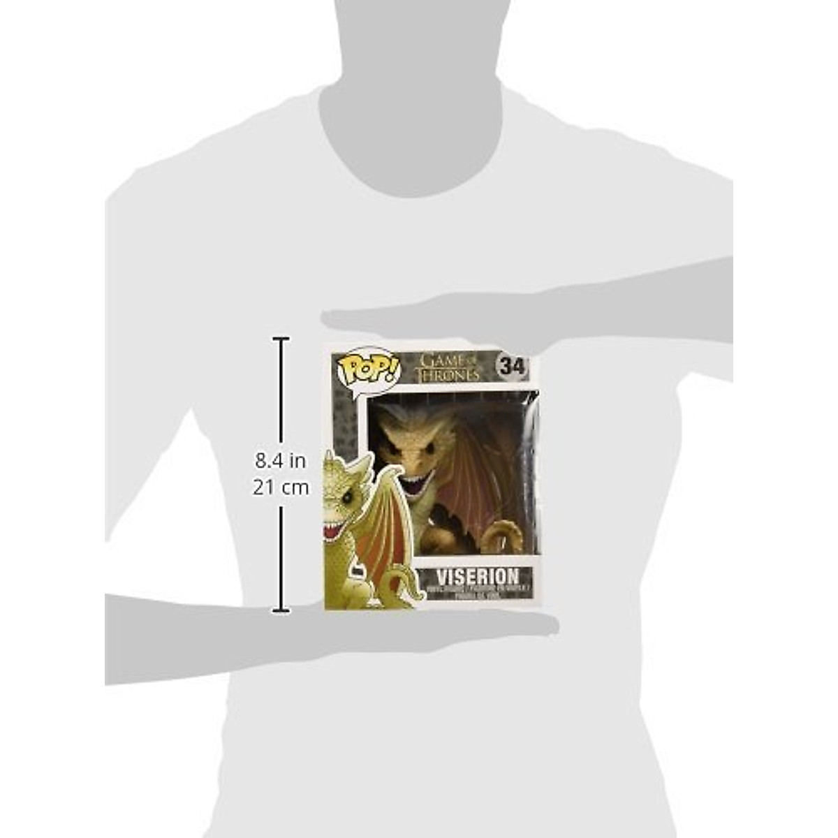 Funko POP Game of Thrones: Viserion 6" Action Figure